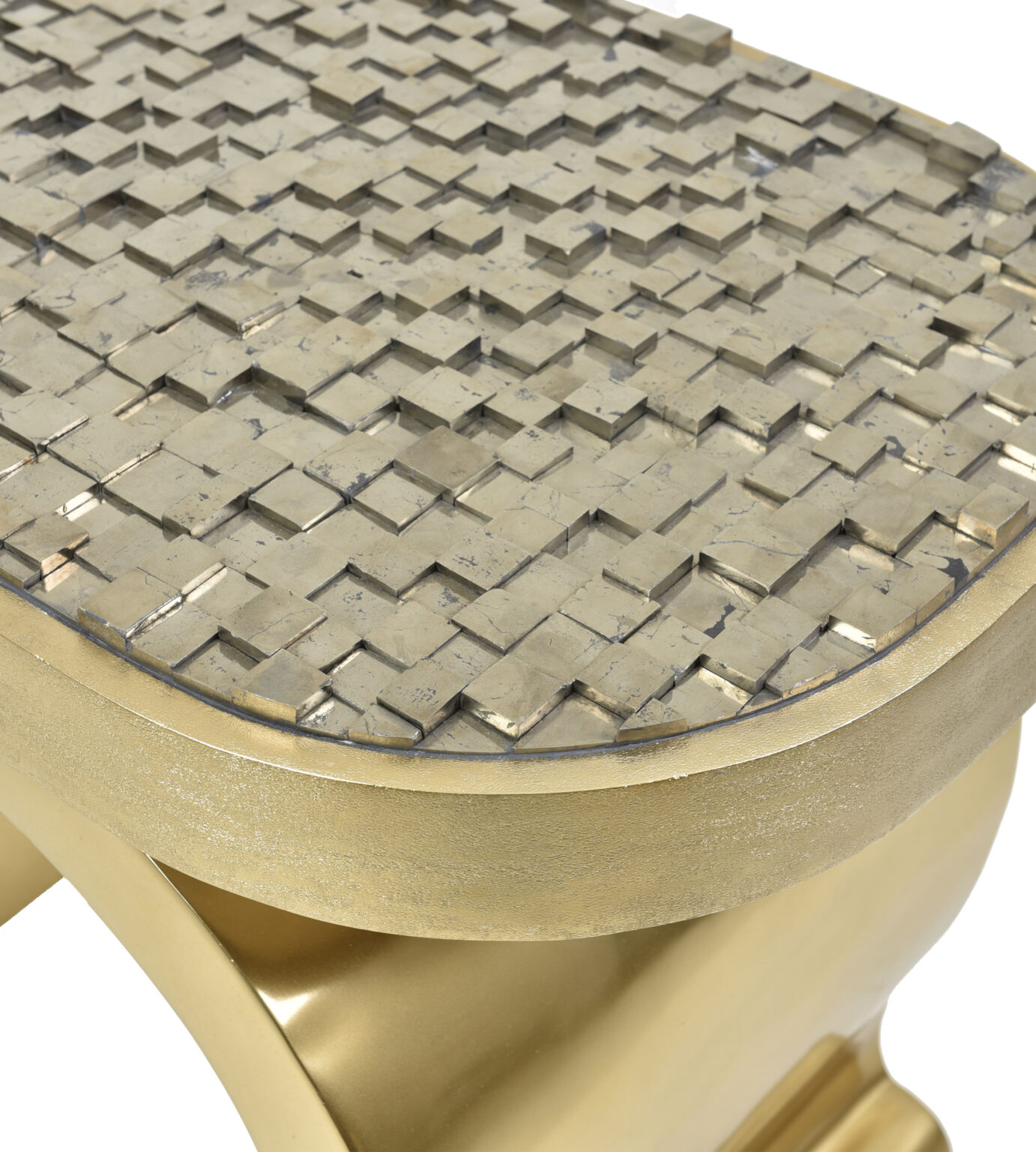 Athena Pyrite Side Table - Eric Brand